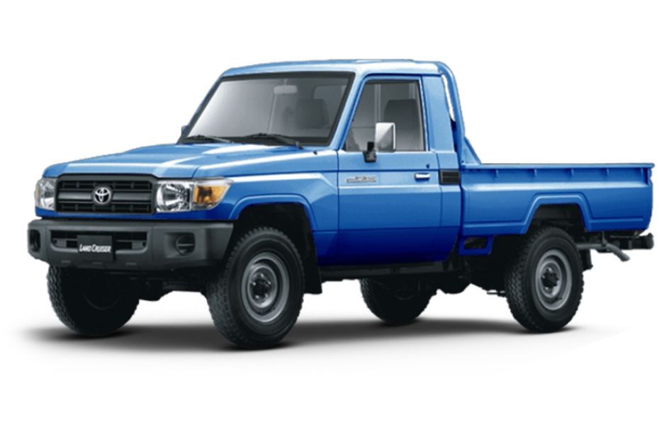 Toyota LC Pickup Color Options Available in Saudi Arabia